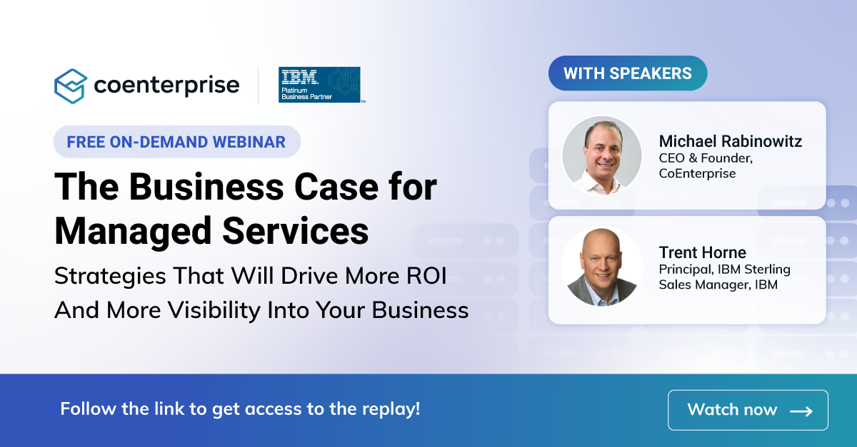 Webinar - The Business Case for Managed Services